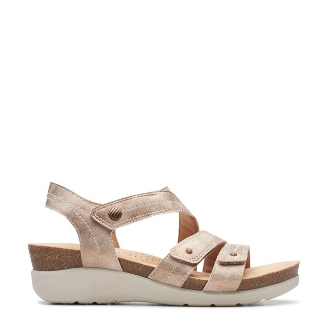 Clarks Women's Calenne Clara Wedge Sandal | The Shoe Co.