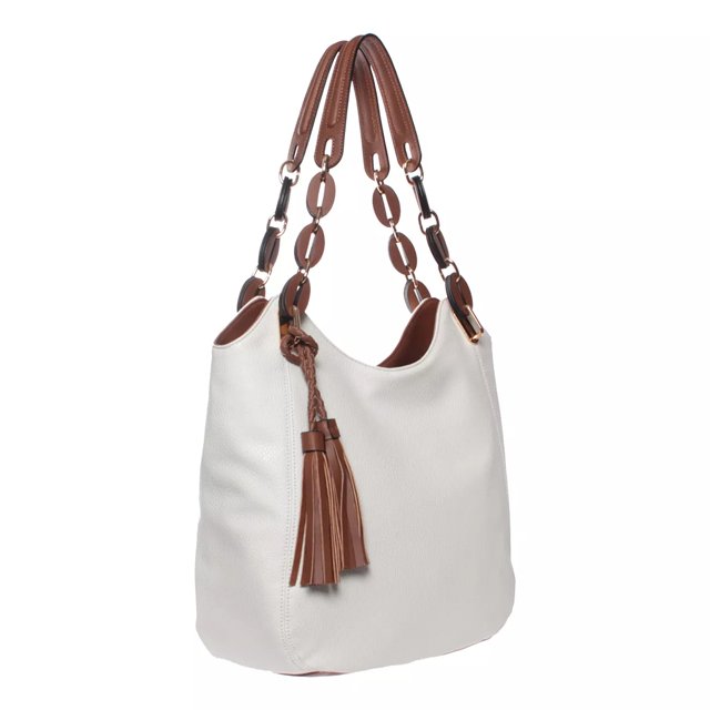 Kelly & Katie 2 Tone Tassle Shoulder Bag | DSW Canada