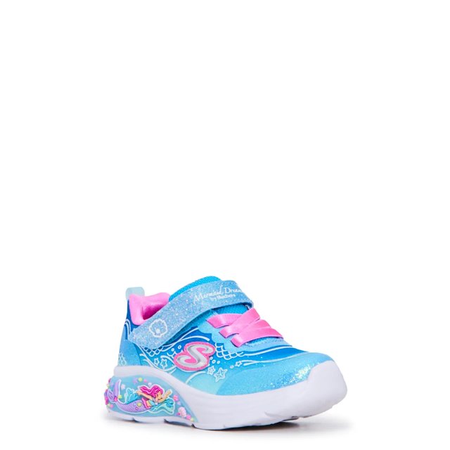Skechers Toddler Girls' My Dreamers-Lil Mermaid Running Shoe | The Shoe Co.