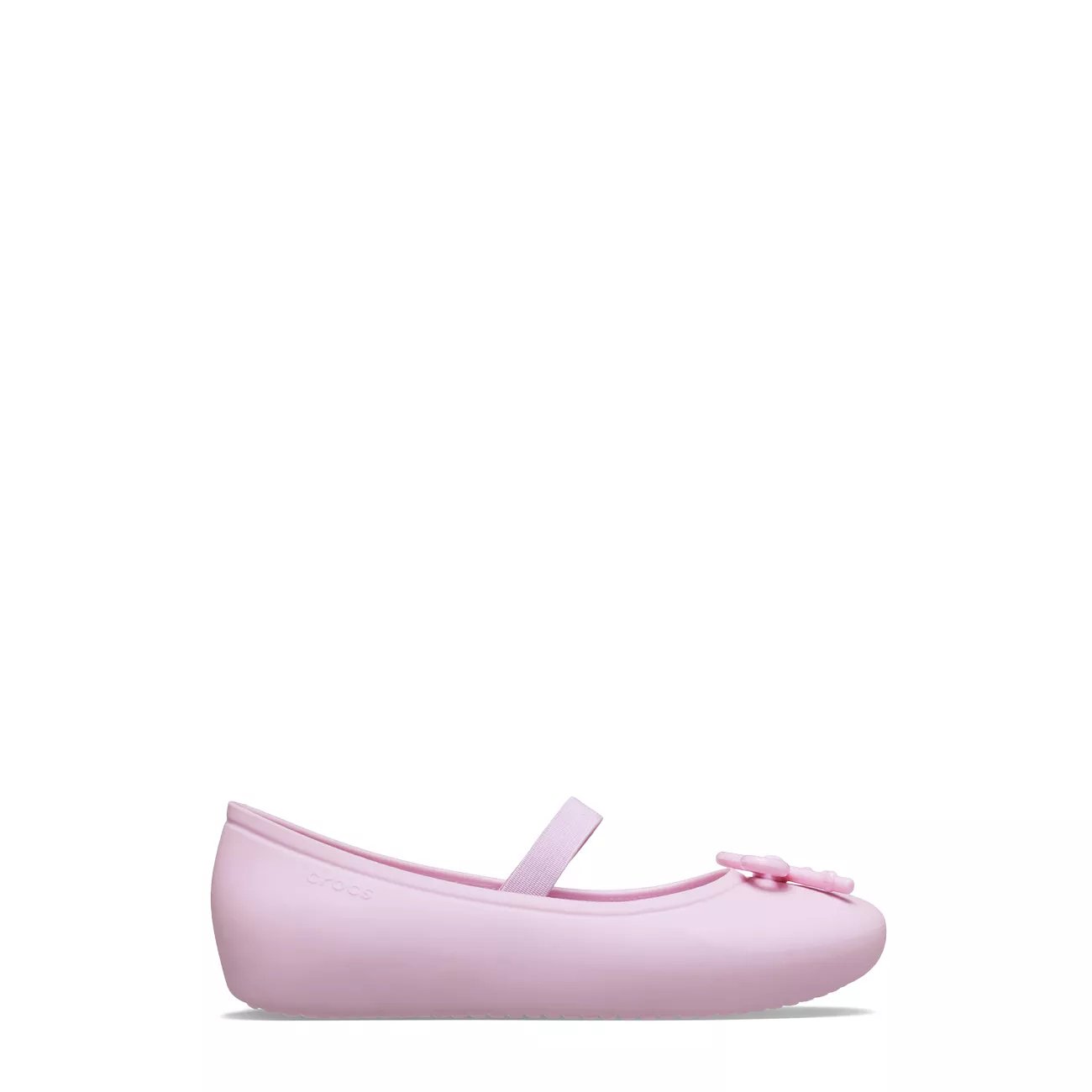 Crocs Youth Girls' Brooklyn Bow Ballet Flat | DSW Canada