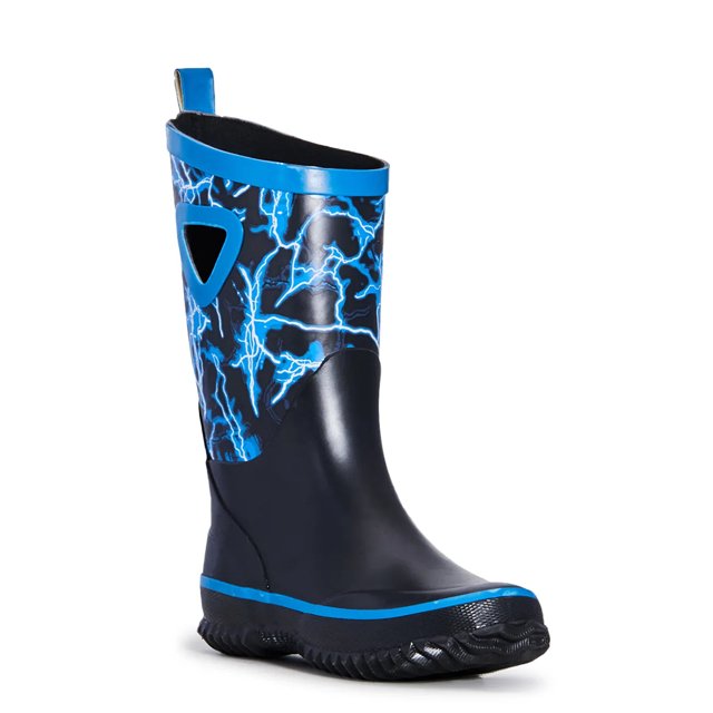 Elements Youth Boys' Lightning Waterproof Rain Boot | DSW Canada