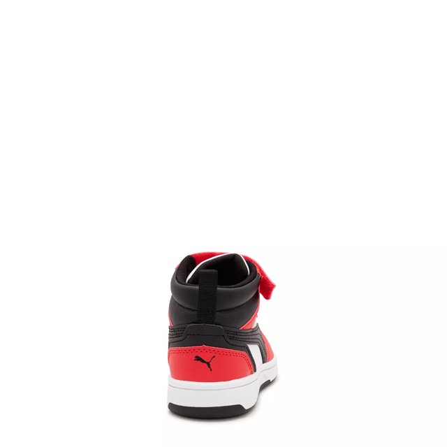 Puma Youth Boys' Rebound V6 Mid Top Basketball Sneaker | The Shoe Co.