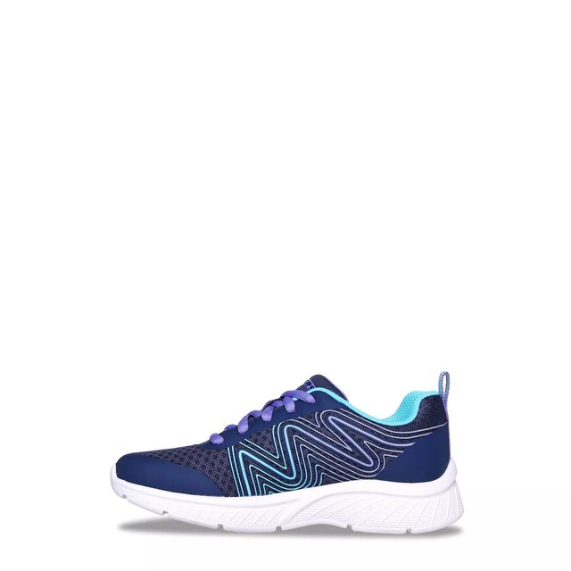 Skechers Youth Girls' Microspec Plus Swirl Sweet Running Shoe | DSW Canada