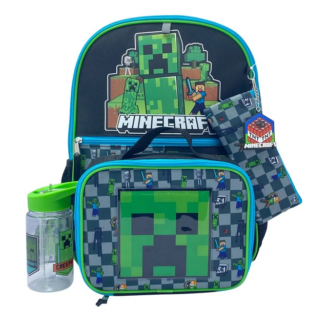 Bioworld Kids' Minecraft 5-Piece Backpack Set | DSW Canada