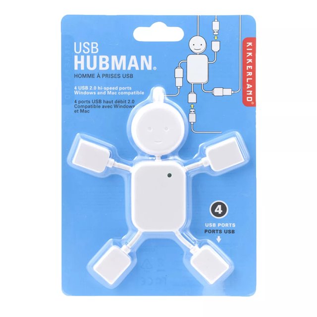 Kikkerland USB Hubman | DSW Canada